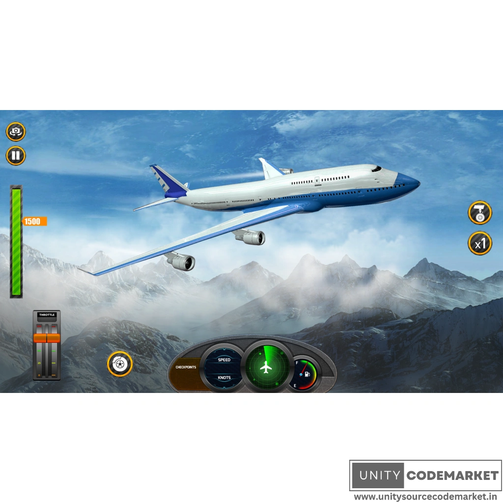 Airplane Simulator Plane Games - Unitysourcecodemarket