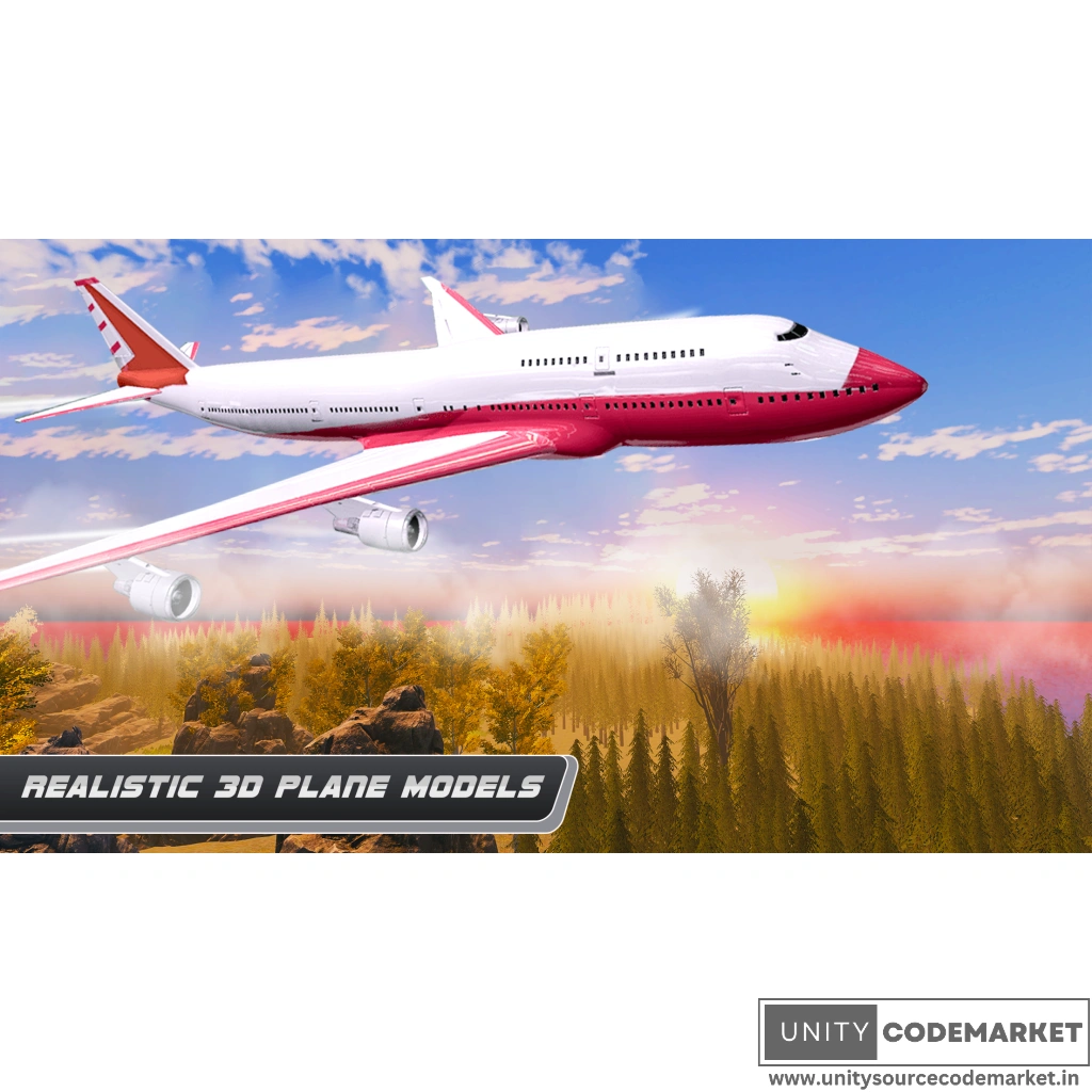 Airplane Simulator Plane Games - Unitysourcecodemarket