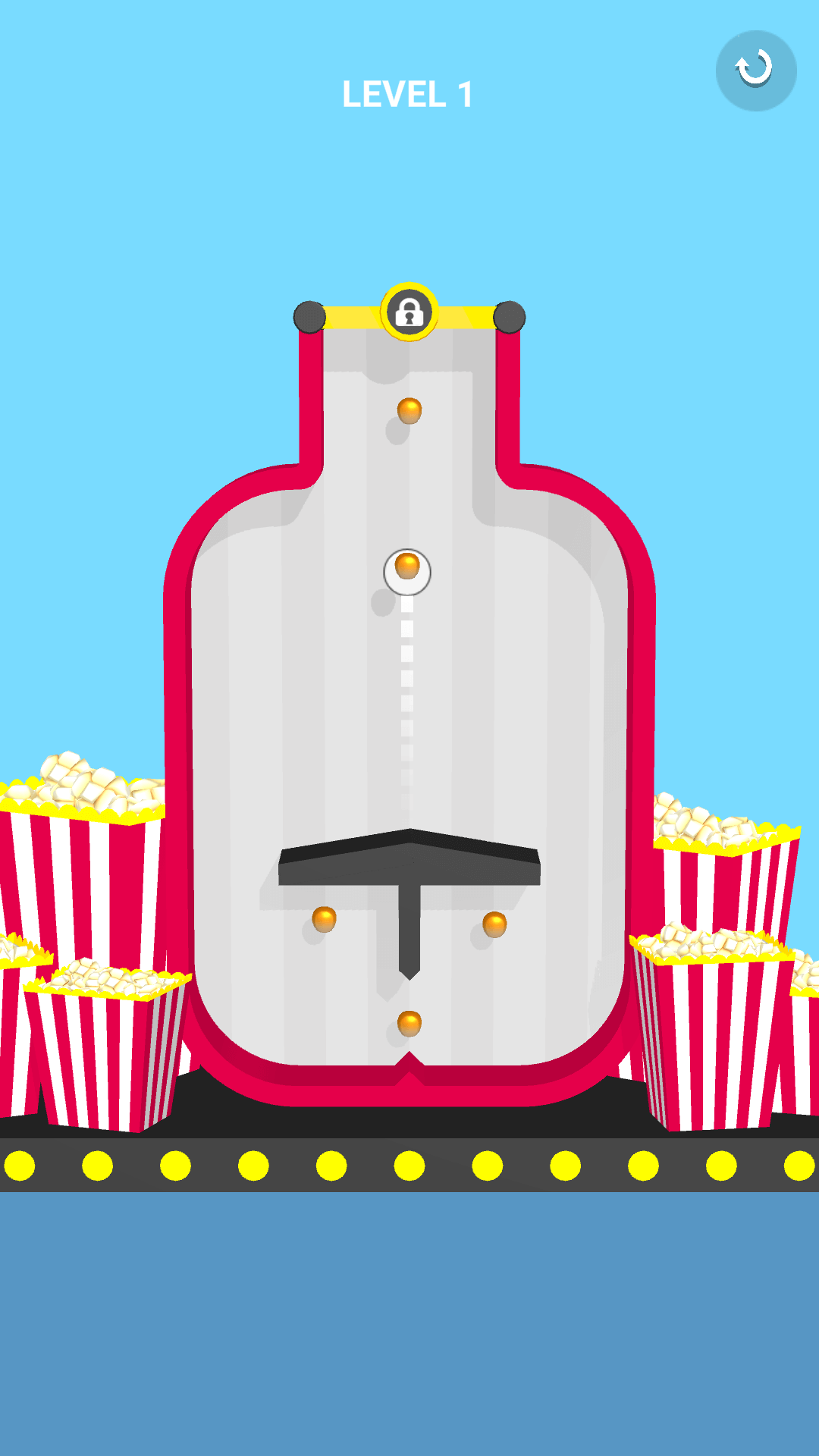 Popcorn 3D Bursting! - Unitysourcecodemarket