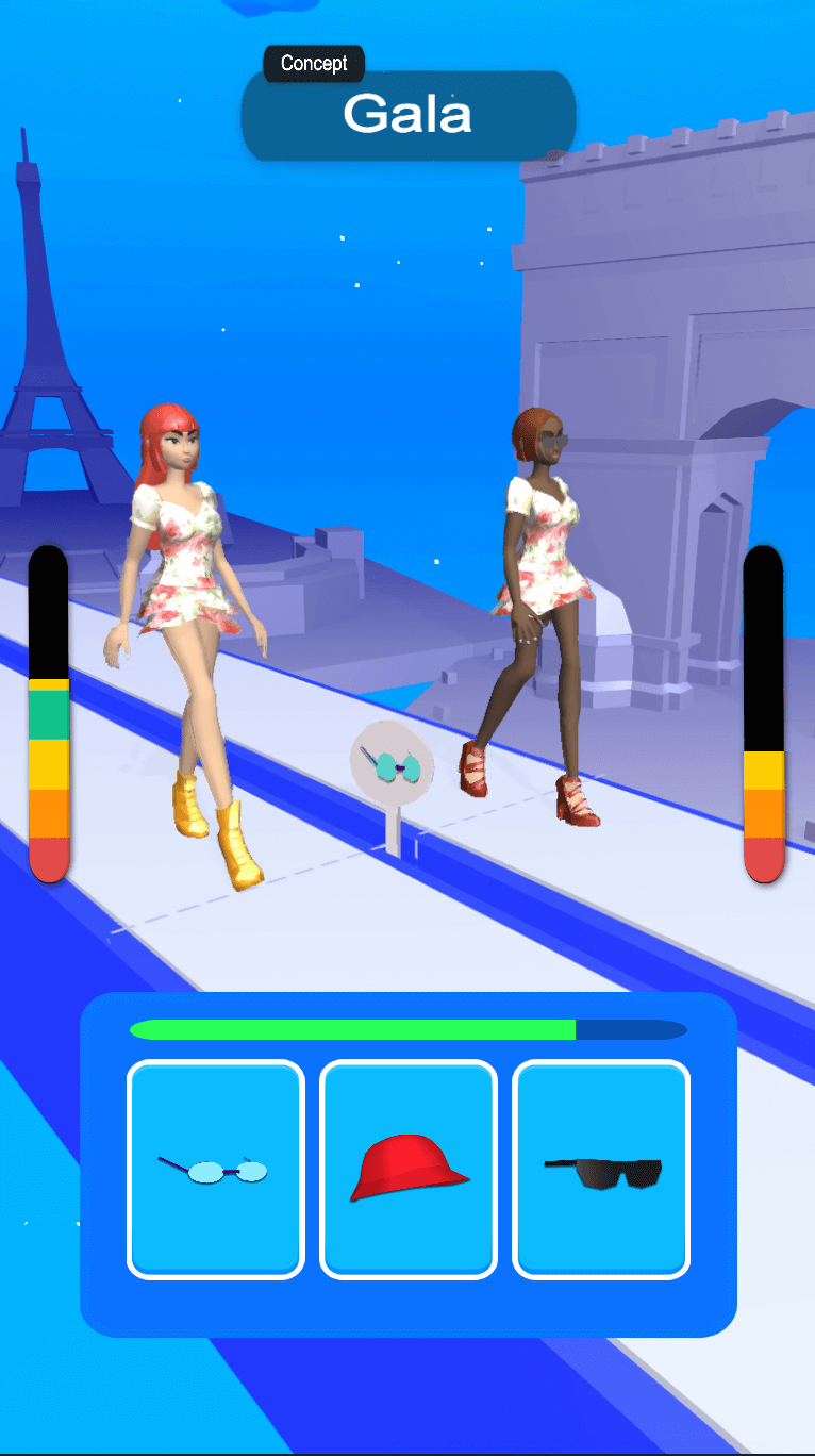 Fashion Walk — Unity Game - Unitysourcecodemarket