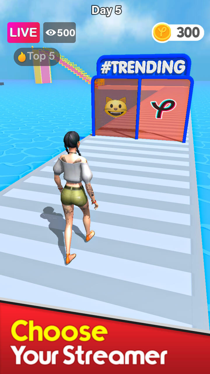 Streamer Runner Rush 3D – New Top Trending Game - Unitysourcecodemarket