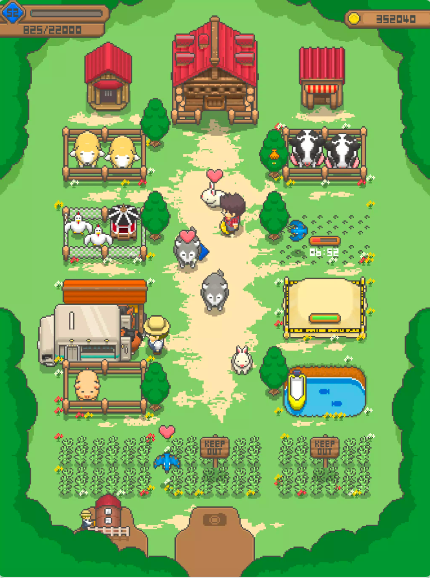 Tiny Pixel Farm - Simple Farm Game - Unitysourcecodemarket